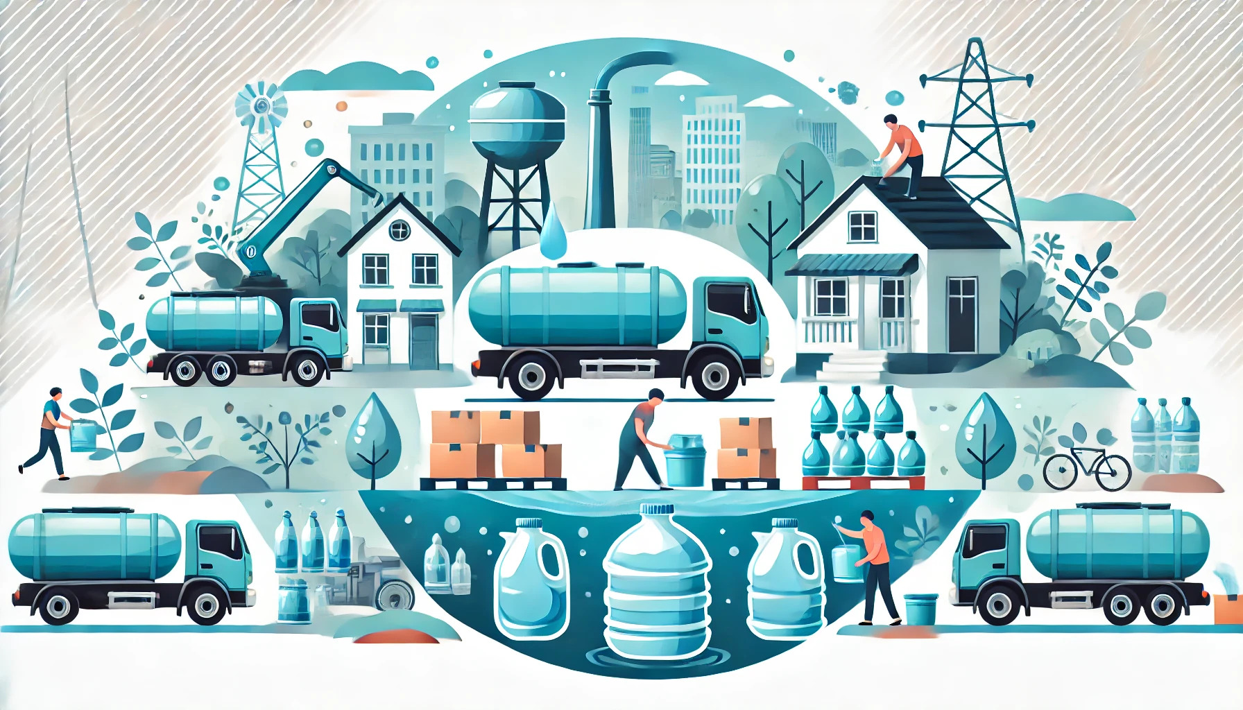 What types of water can I get delivered in Toronto (spring, distilled ...